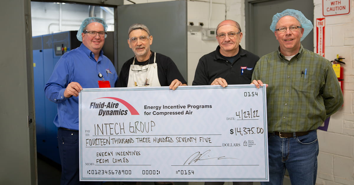 Intec Group, LLC: $18K in Annual Energy Savings – Fluid-Aire Dynamics